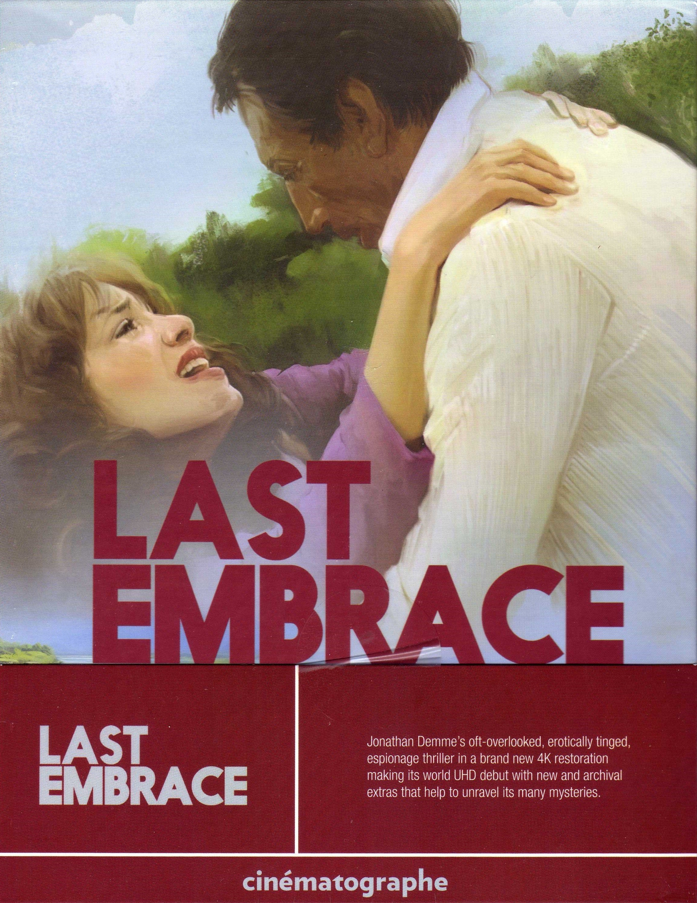 Last Embrace 4K: Limited Edition DigiBook (CIN-006)(Exclusive) – Blurays For Everyone