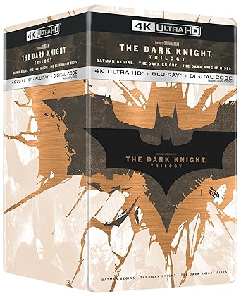The Dark Knight 4K Trilogy 1-Click SteelBook (Exclusive) – Blurays For Everyone