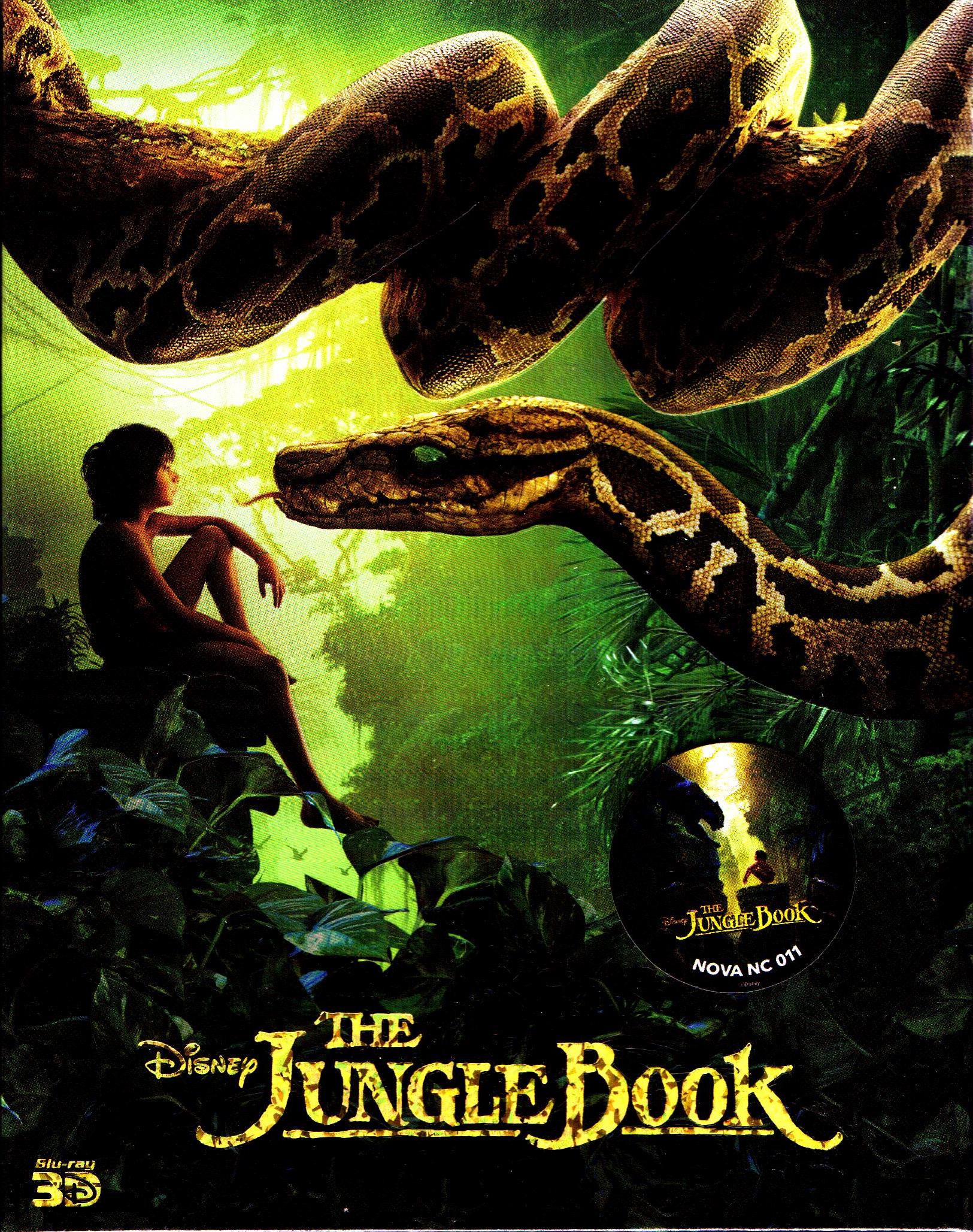 The Jungle Book 3D Full Slip A SteelBook (2016)(NC#11)(Korea) – Blurays ...