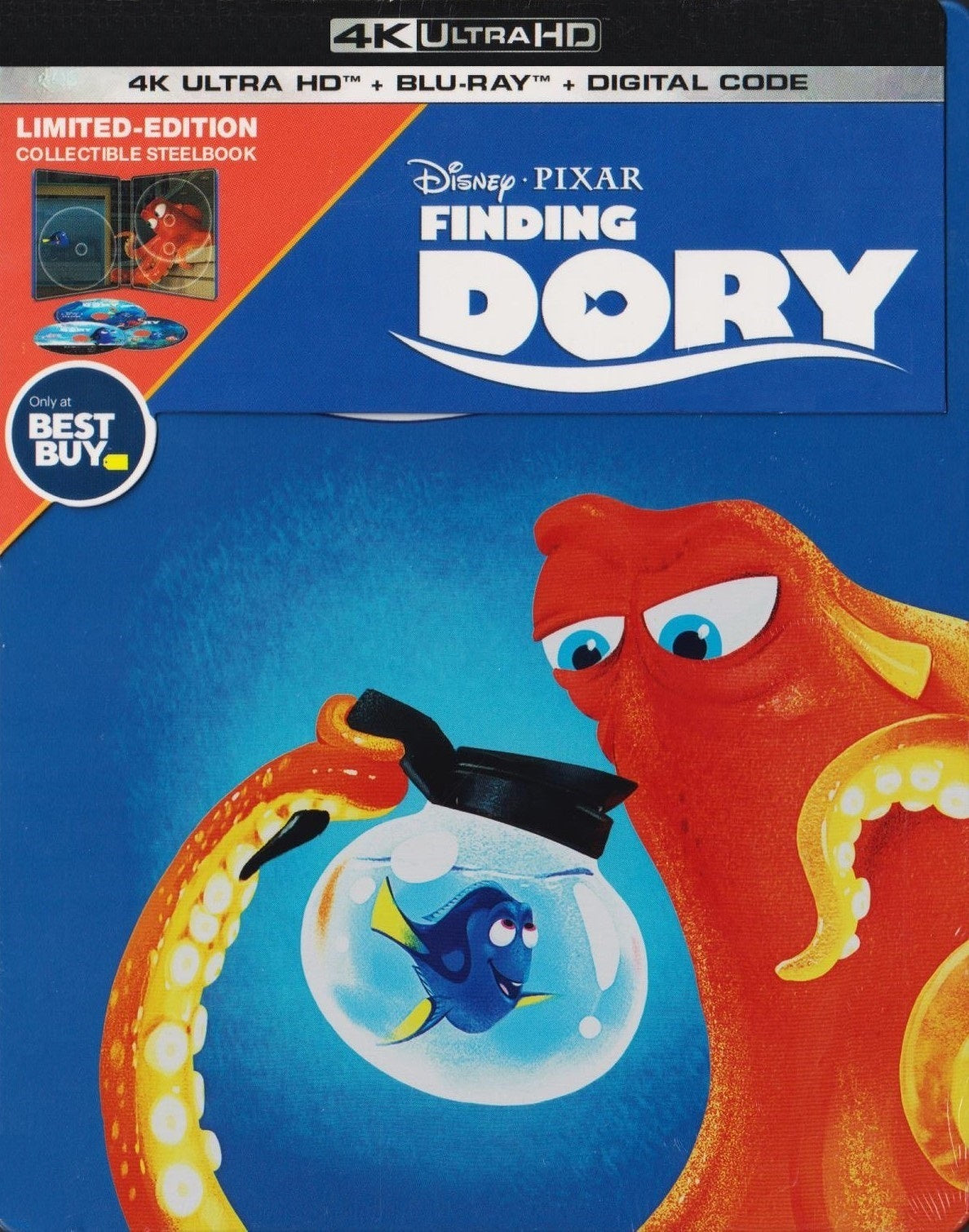 Finding Dory 4K SteelBook (Exclusive) – Blurays For Everyone