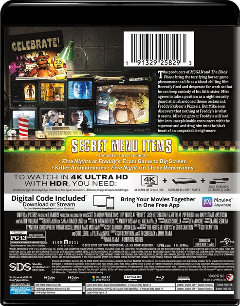 Five Nights at Freddy's: Night Shift Edition 4K (2023) – Blurays For ...