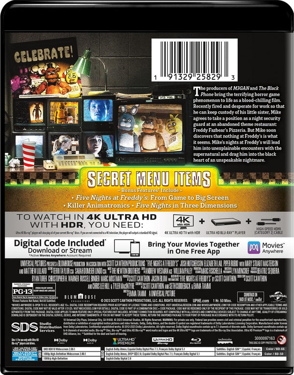 Five Nights at Freddy's: Night Shift Edition 4K (2023) – Blurays For ...
