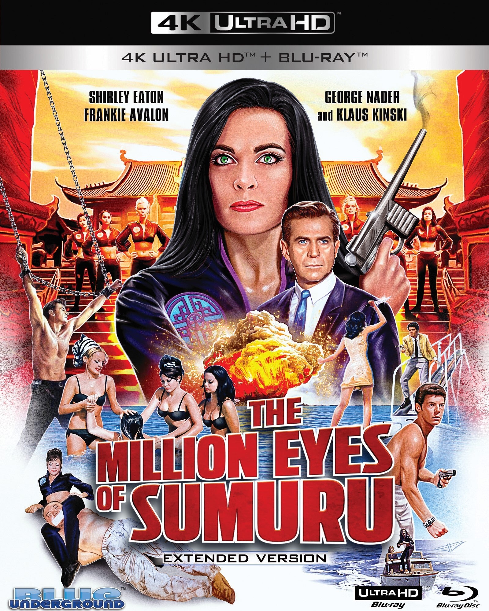 The Million Eyes of Sumuru 4K – Blurays For Everyone