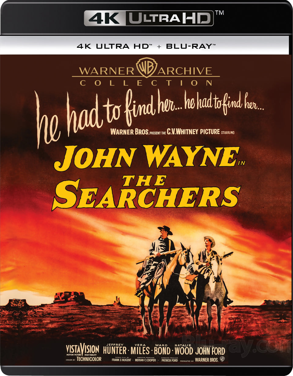 The Searchers 4K: Warner Archive Collection – Blurays For Everyone
