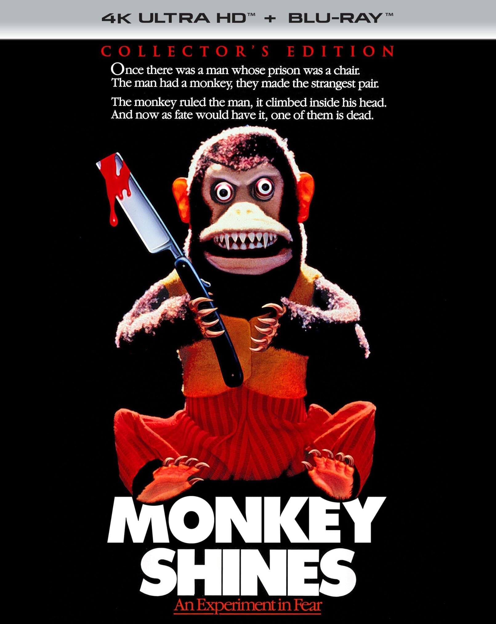 Monkey Shines 4K: Collector's Edition – Blurays For Everyone