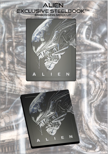 Alien 4K XL Embossed Full Slip SteelBook (1979)(FAC#120)(Czech ...