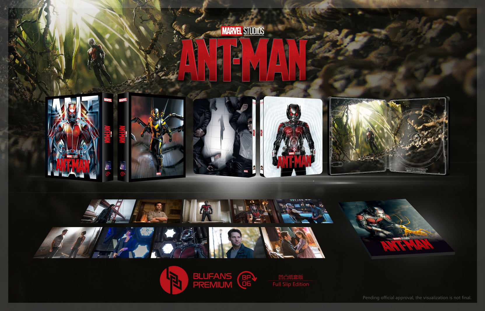 Ant-Man Full Slip SteelBook (2015)(BP#006)(EMPTY)(China) – Blurays For ...