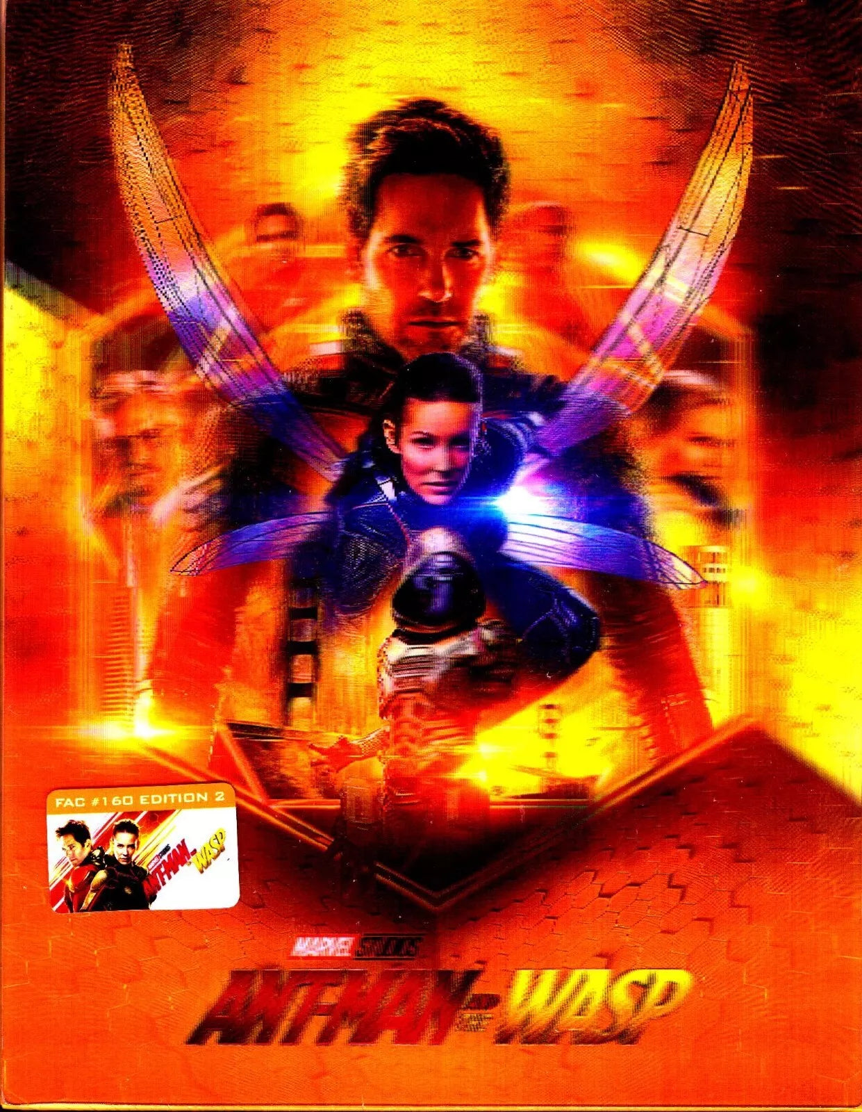Ant-Man and the Wasp XL Lenticular SteelBook (FAC#160)(Czech) – Blurays For Everyone