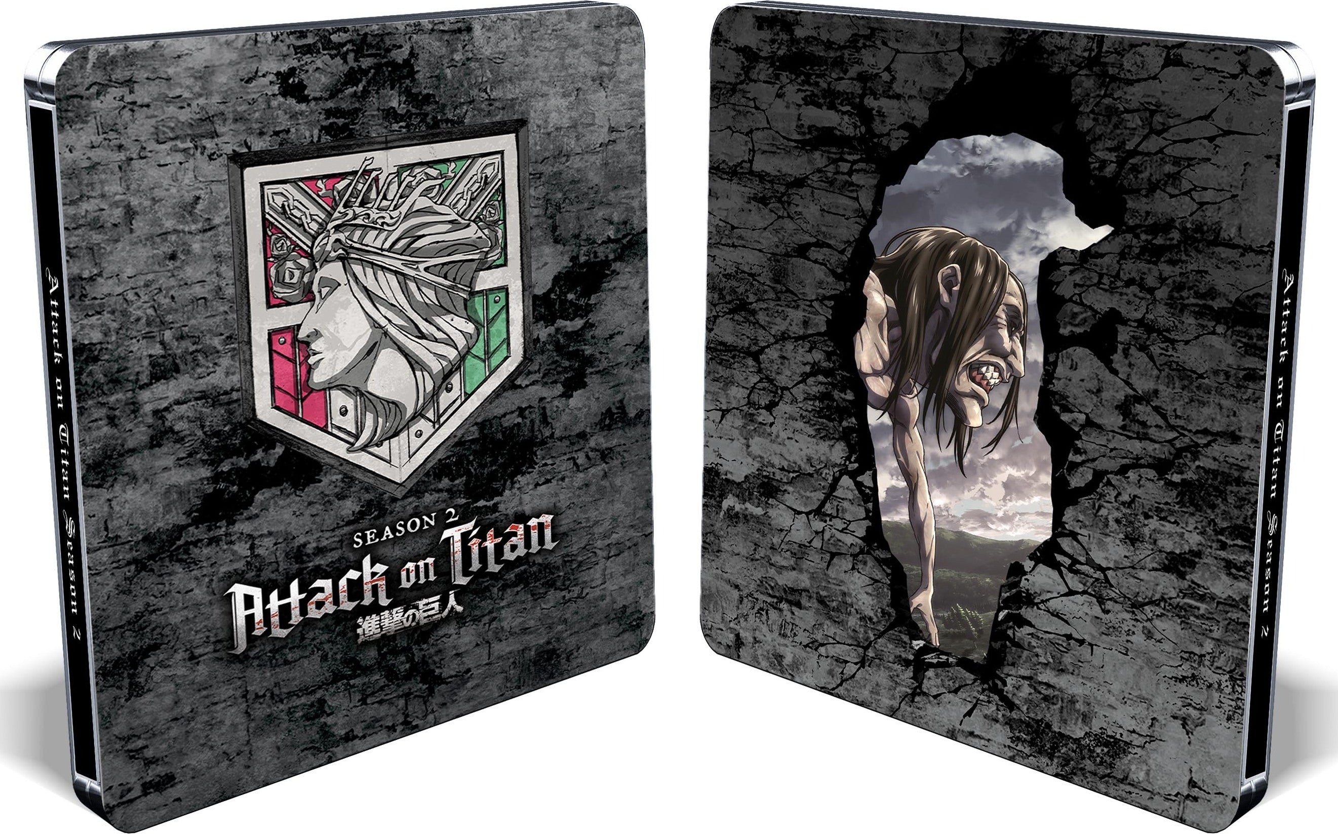 Attack on Titan: Season 2 SteelBook – Blurays For Everyone