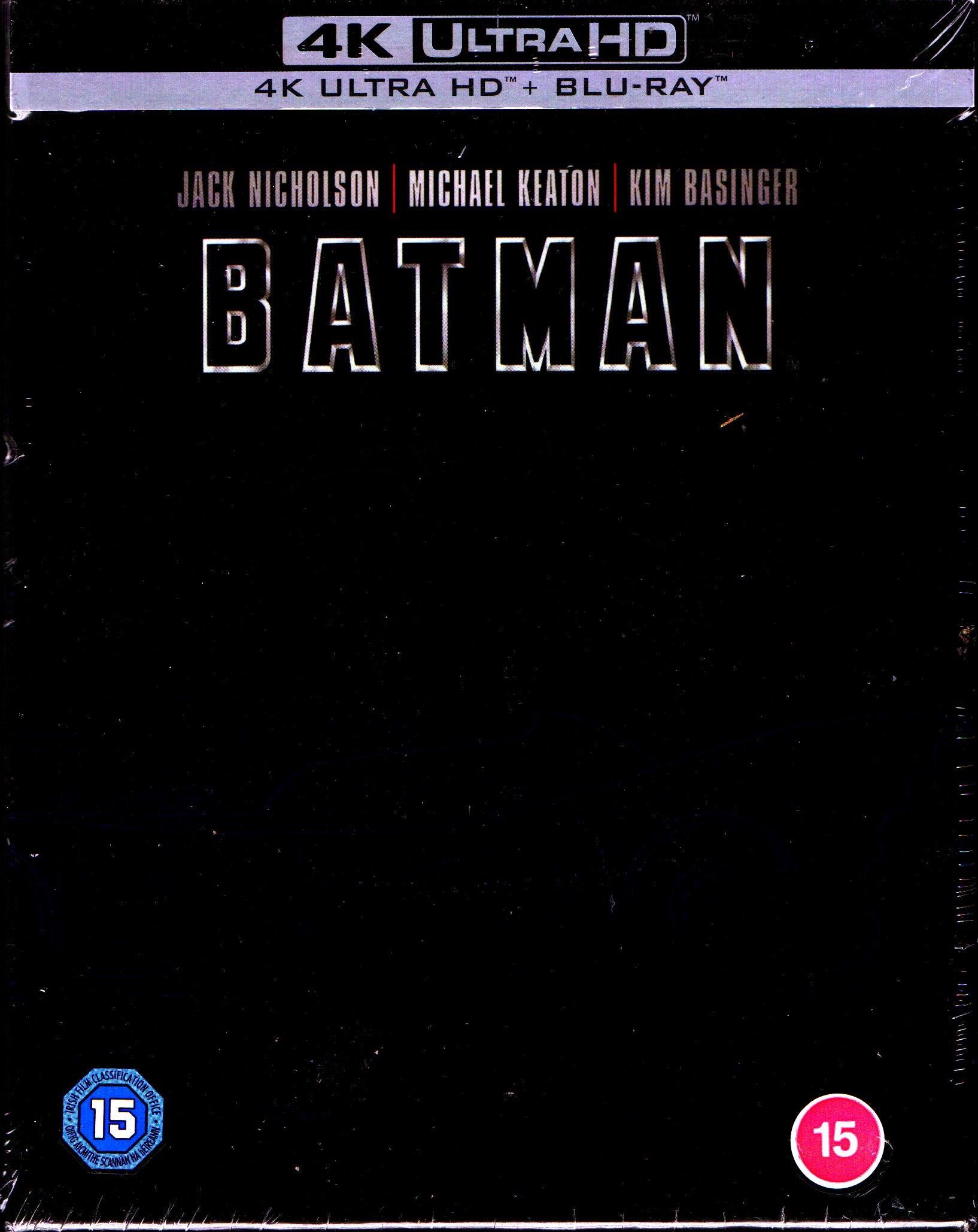 Batman 4K Full Slip SteelBook (1989)(UK) – Blurays For Everyone