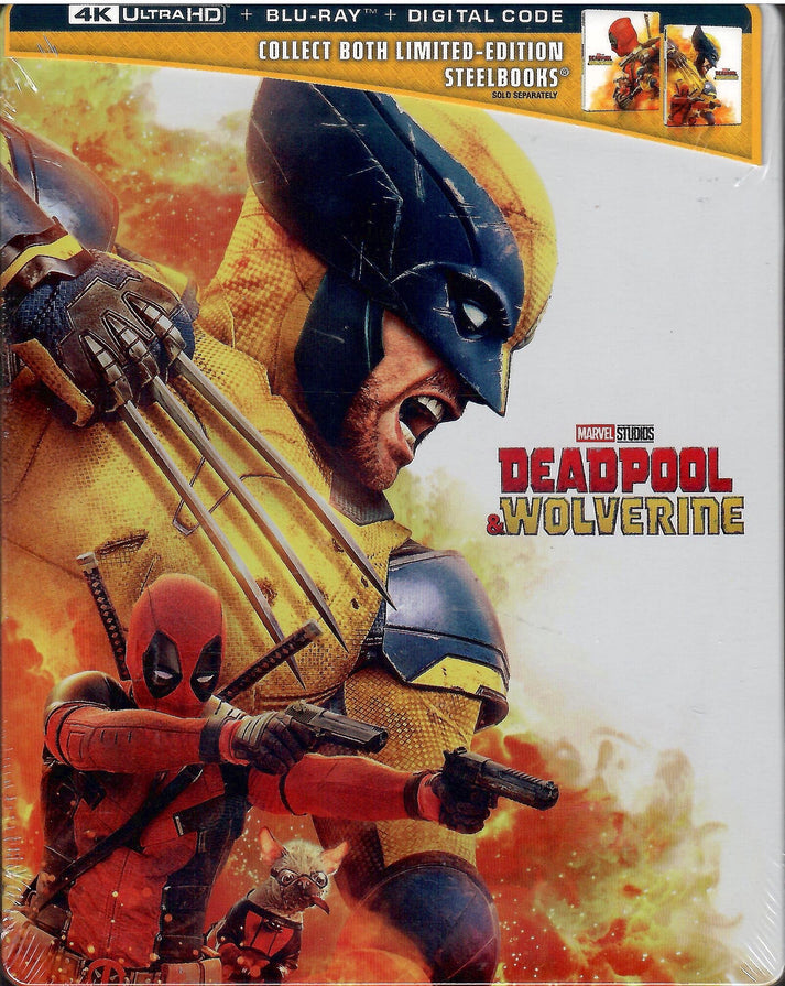 Deadpool and Wolverine 4K SteelBook: Wolverine Edition – Blurays For ...