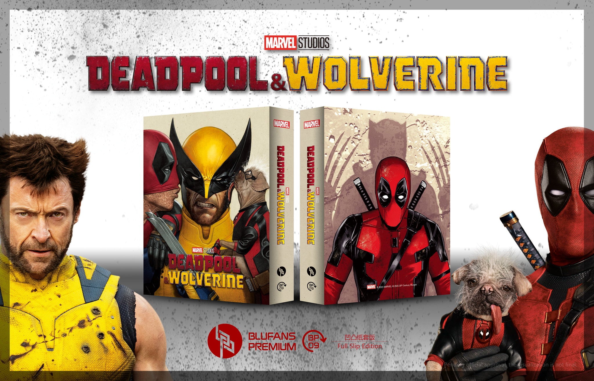 Deadpool and Wolverine Full Slip SteelBook (BP#009)(EMPTY)(China ...
