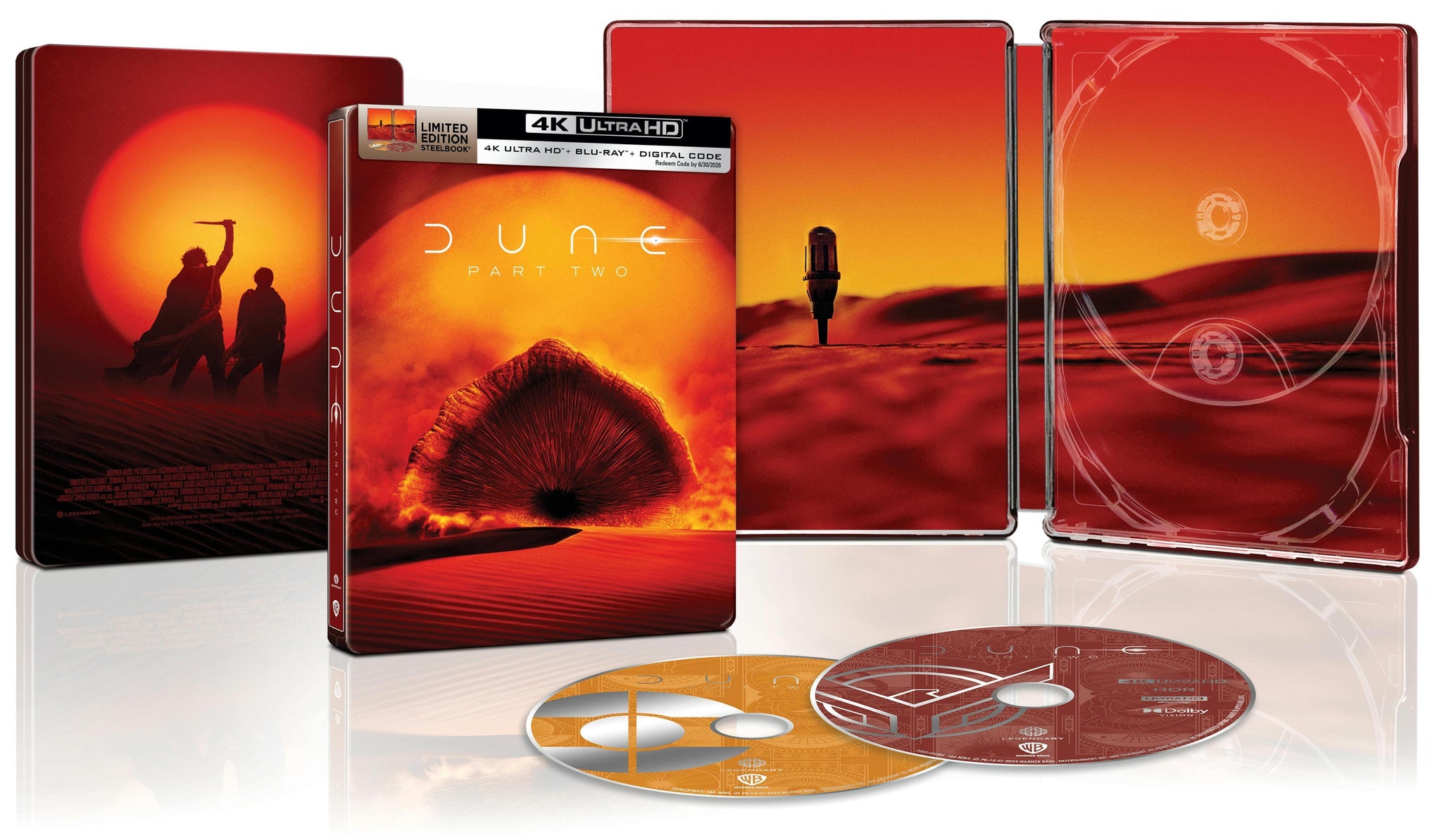 Dune: Part 2 4K SteelBook (2024) – Blurays For Everyone