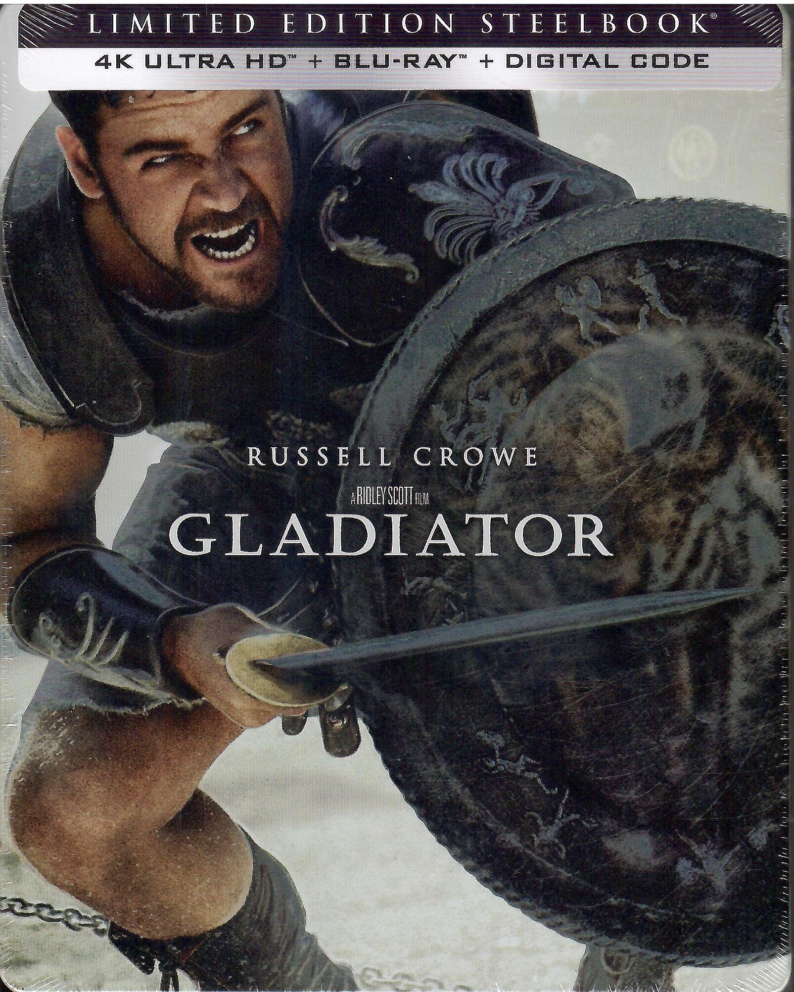 Gladiator 4K SteelBook (2000)(Re-release) – Blurays For Everyone