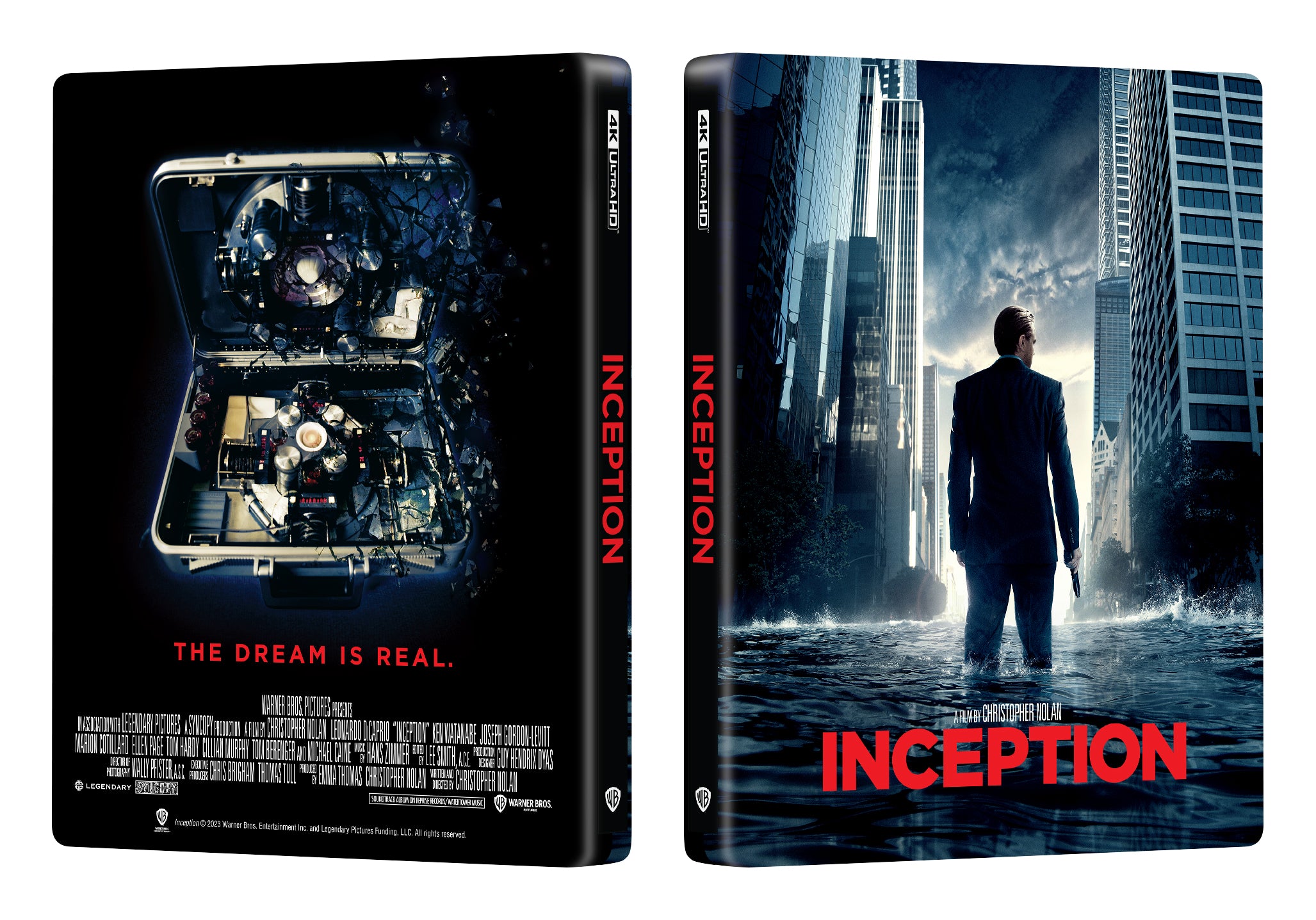 Inception 4K Full Slip SteelBook (ME#33)(Hong Kong) – Blurays For Everyone