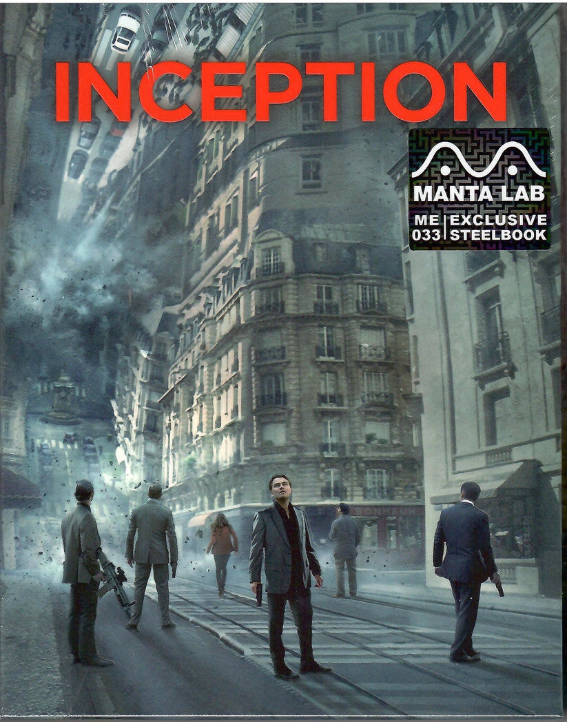 Inception 4K Full Slip SteelBook (ME#33)(Hong Kong) – Blurays For Everyone