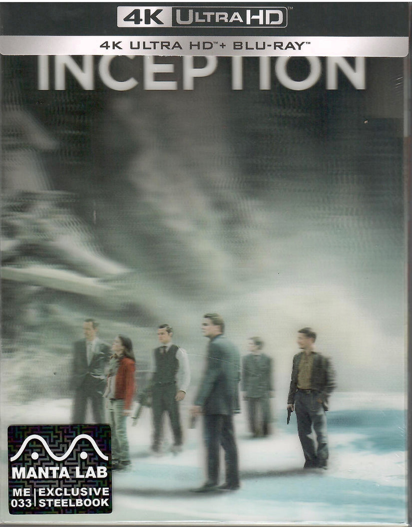 Inception 4K Lenticular SteelBook (ME#33)(Hong Kong) – Blurays For Everyone