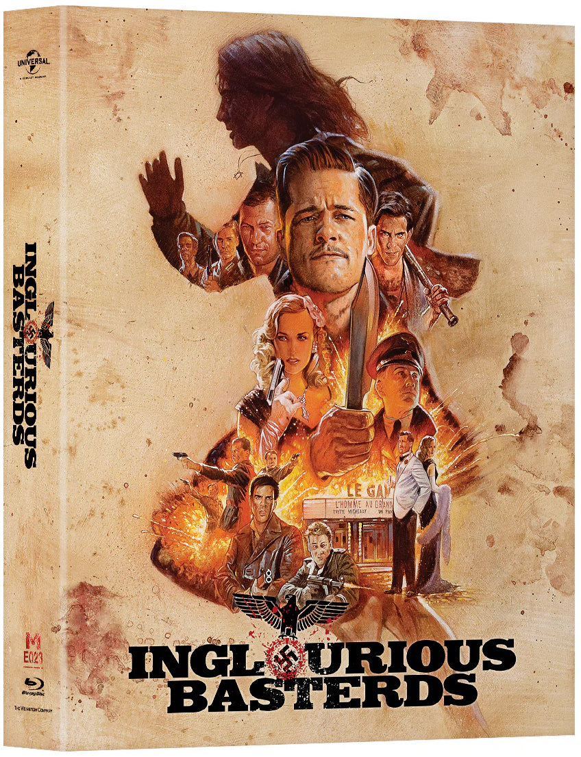 Inglourious Basterds Full Slip SteelBook (ME#23)(Hong Kong) – Blurays ...