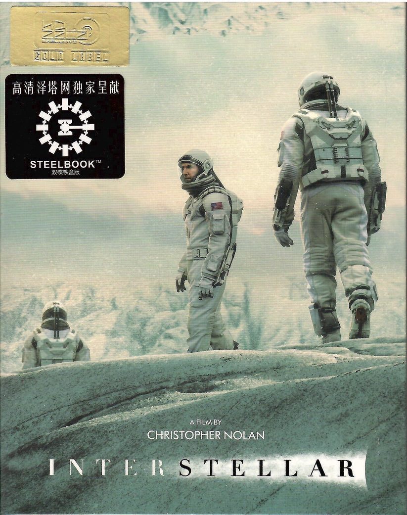 Interstellar Full Slip SteelBook (HDZeta Gold Label #07)(China ...