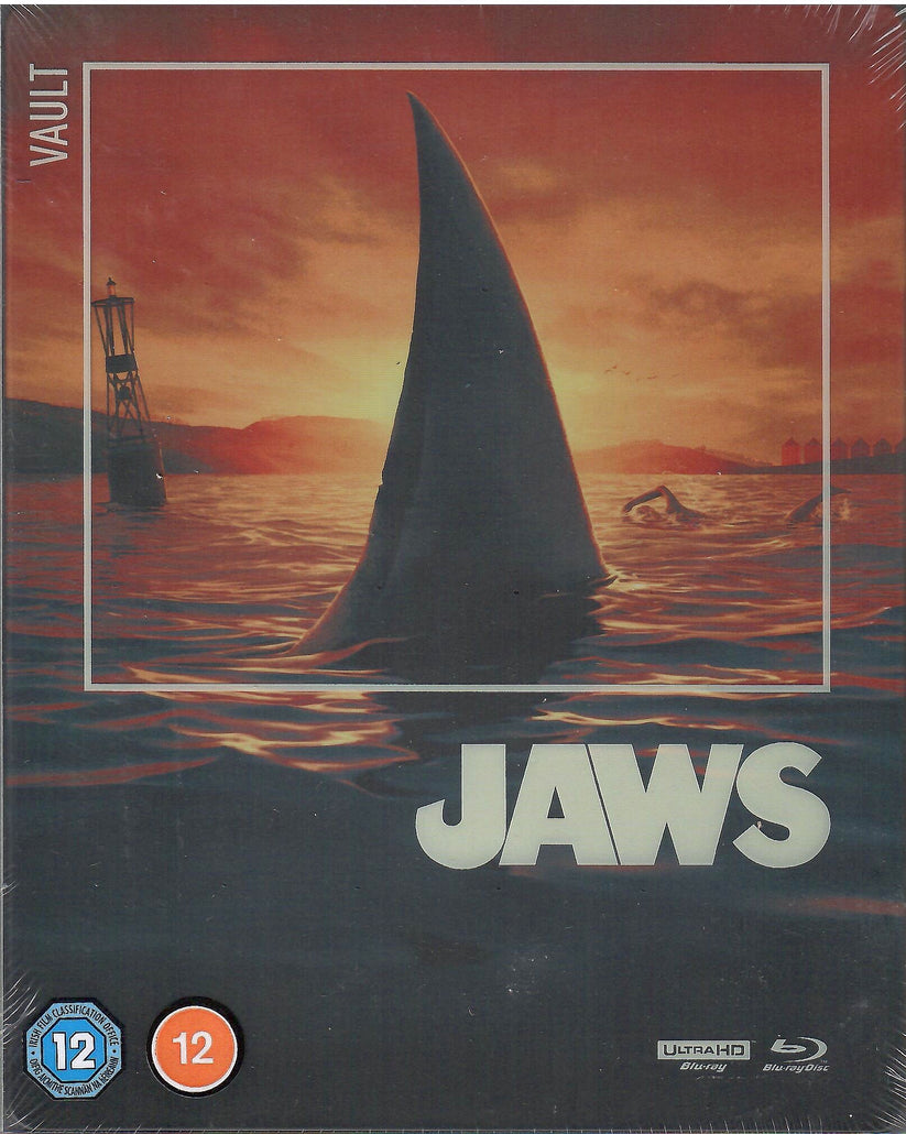 Jaws 4K SteelBook: The Film Vault Edition (1975)(UK) – Blurays For Everyone