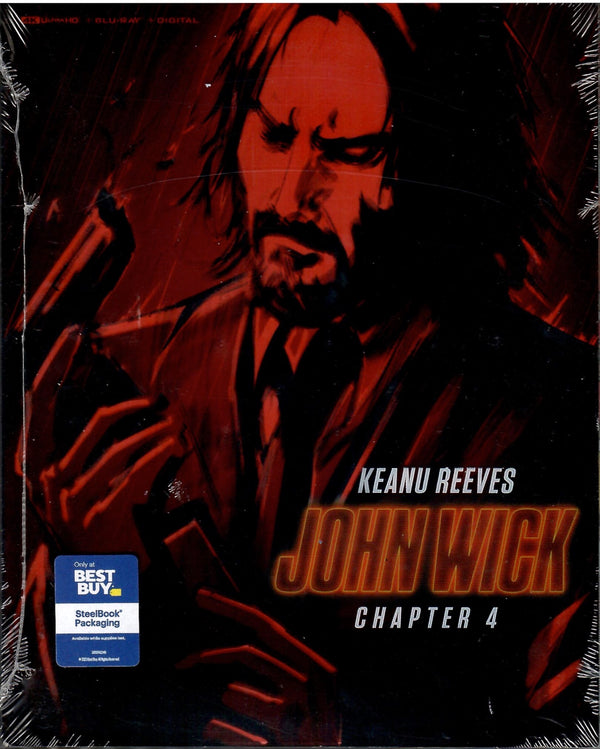 John Wick: Chapter 4 4K SteelBook (2023)(Exclusive) – Blurays For Everyone