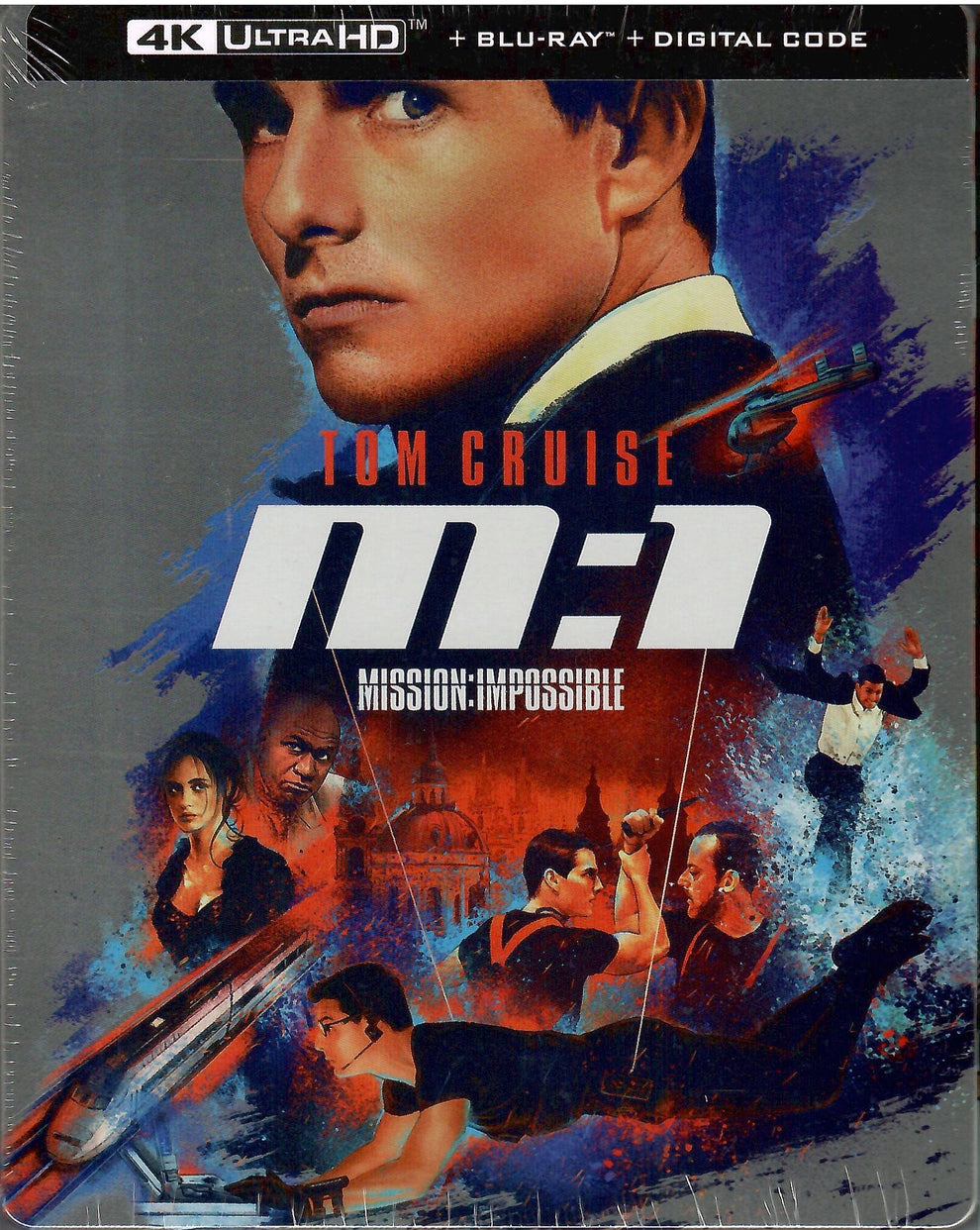 Mission: Impossible 4K SteelBook (1996) – Blurays For Everyone