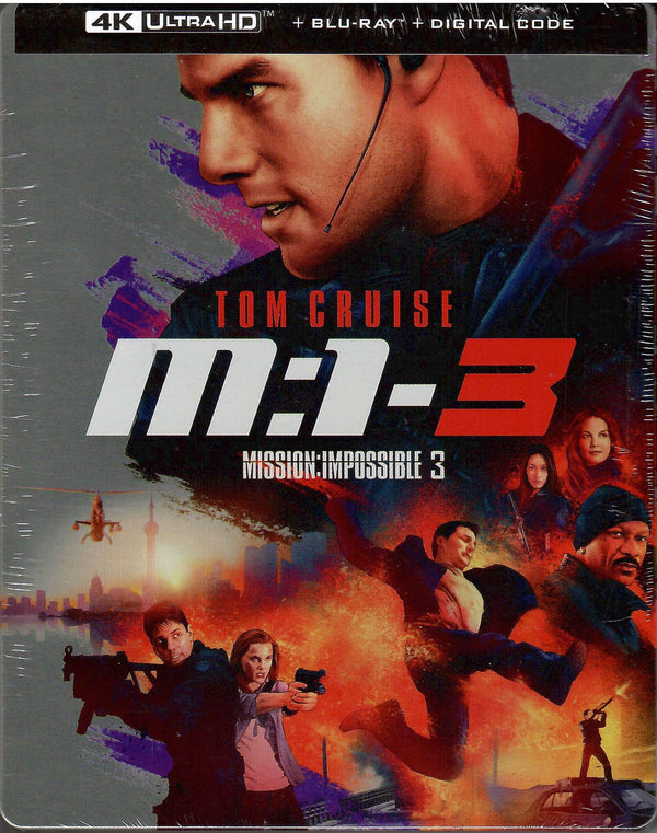 Mission: Impossible III 4K SteelBook (2006) – Blurays For Everyone