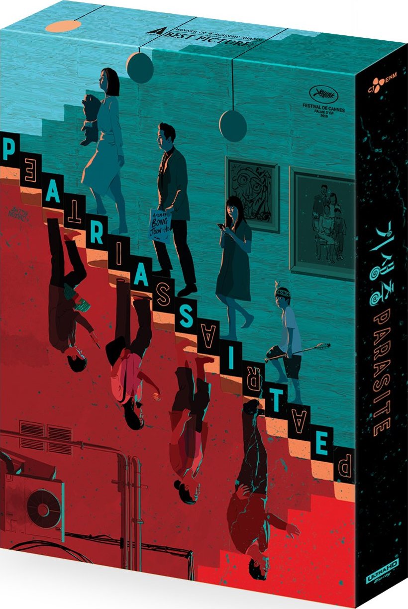Parasite 4K Full Slip B SteelBook (2019)(Korea) – Blurays For Everyone