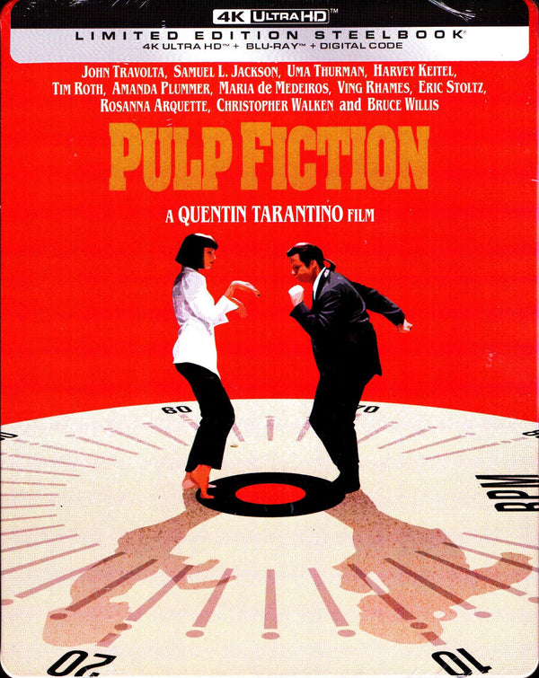 Pulp Fiction 4K SteelBook – Blurays For Everyone