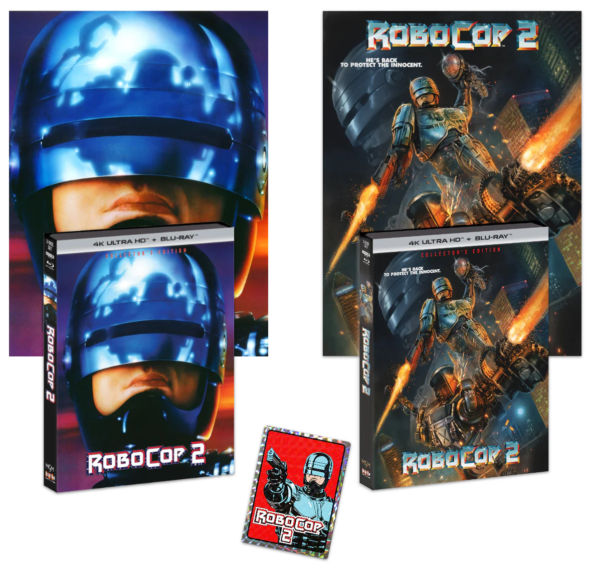 Robocop 2 4K w/ Exclusive Slip & Posters (1990)(Exclusive) – Blurays ...