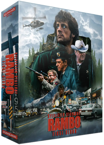 Rambo: First Blood 4K XL Full Slip SteelBook (UK) – Blurays For Everyone