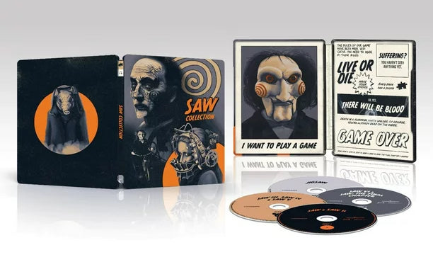 Saw 1-8 Collection SteelBook (2004-2017)(Exclusive) – Blurays For Everyone