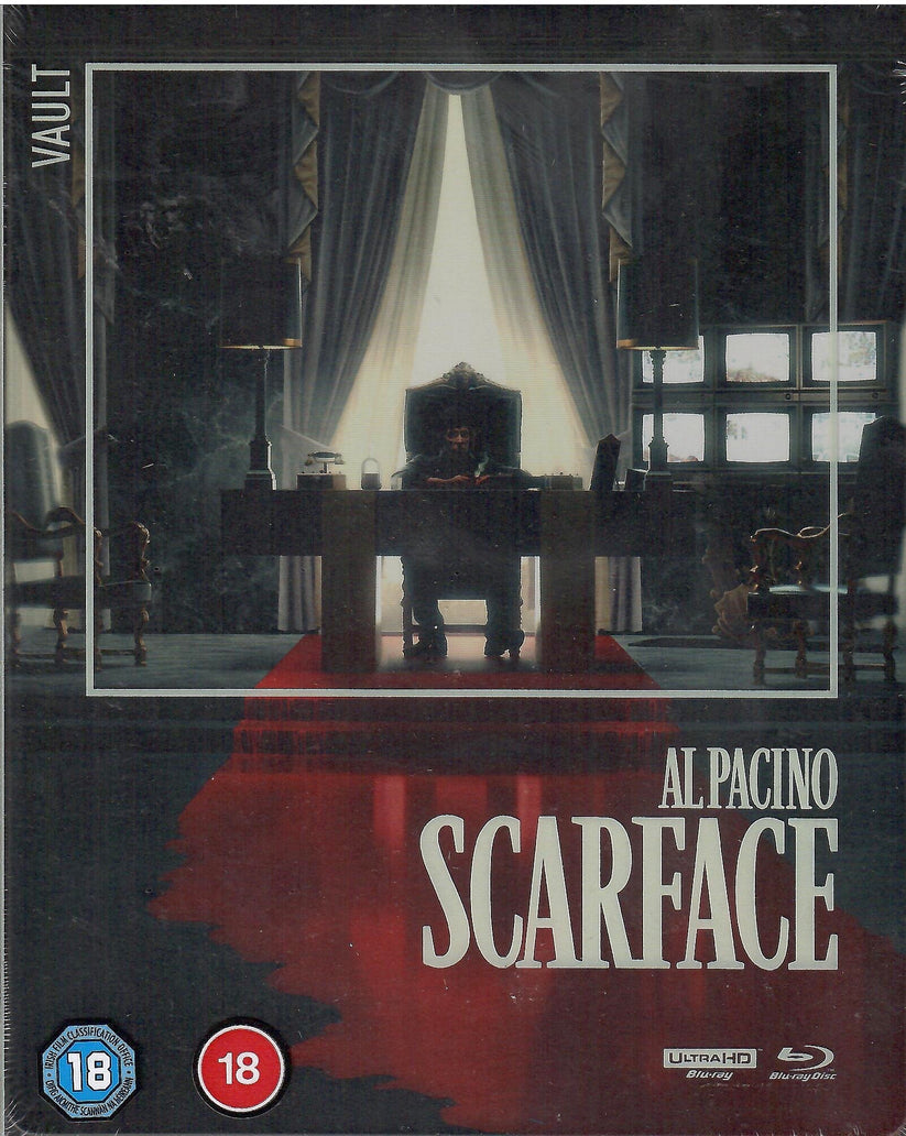 Scarface 4K SteelBook: The Film Vault Edition (UK) – Blurays For Everyone