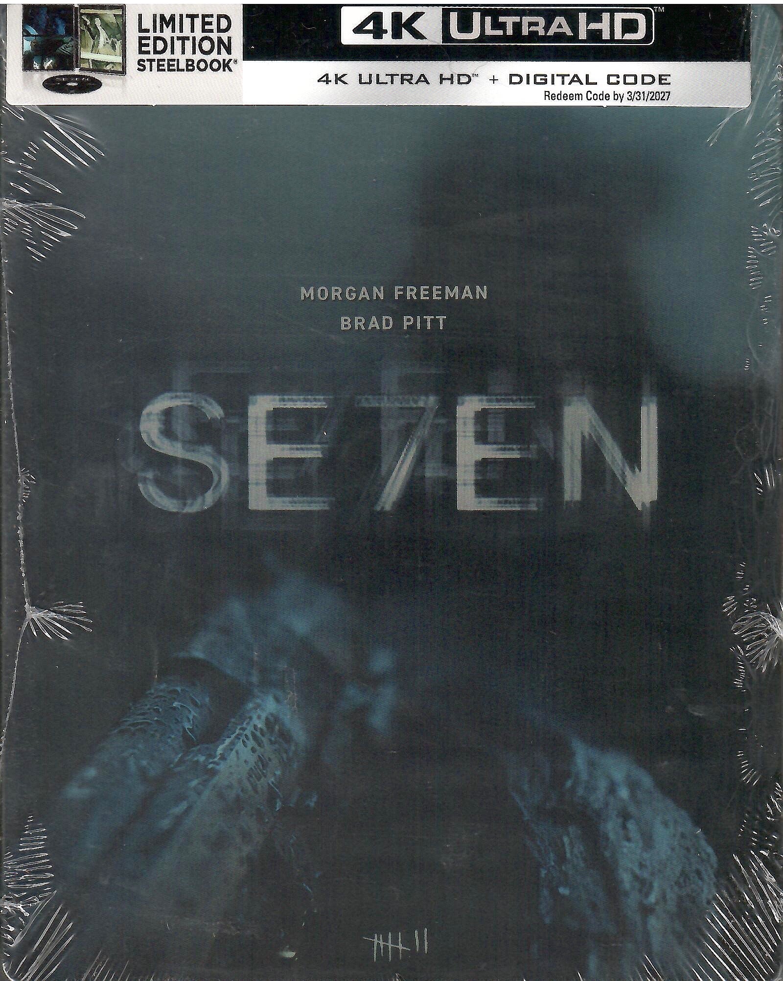 Seven 4K SteelBook (Se7en)(1995) – Blurays For Everyone