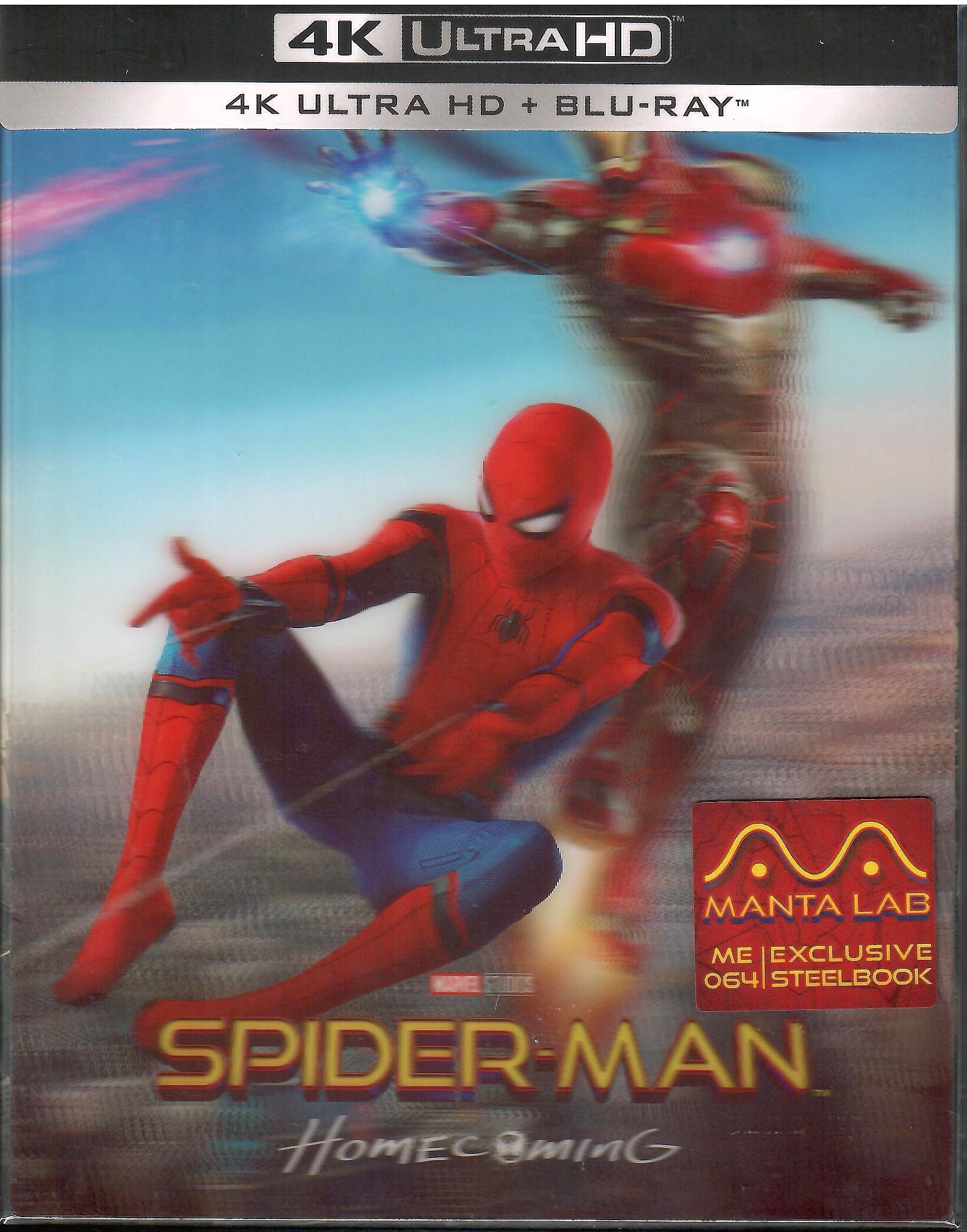 Spider-Man: Homecoming 4K Double Lenticular A SteelBook (ME#64)(Hong K ...