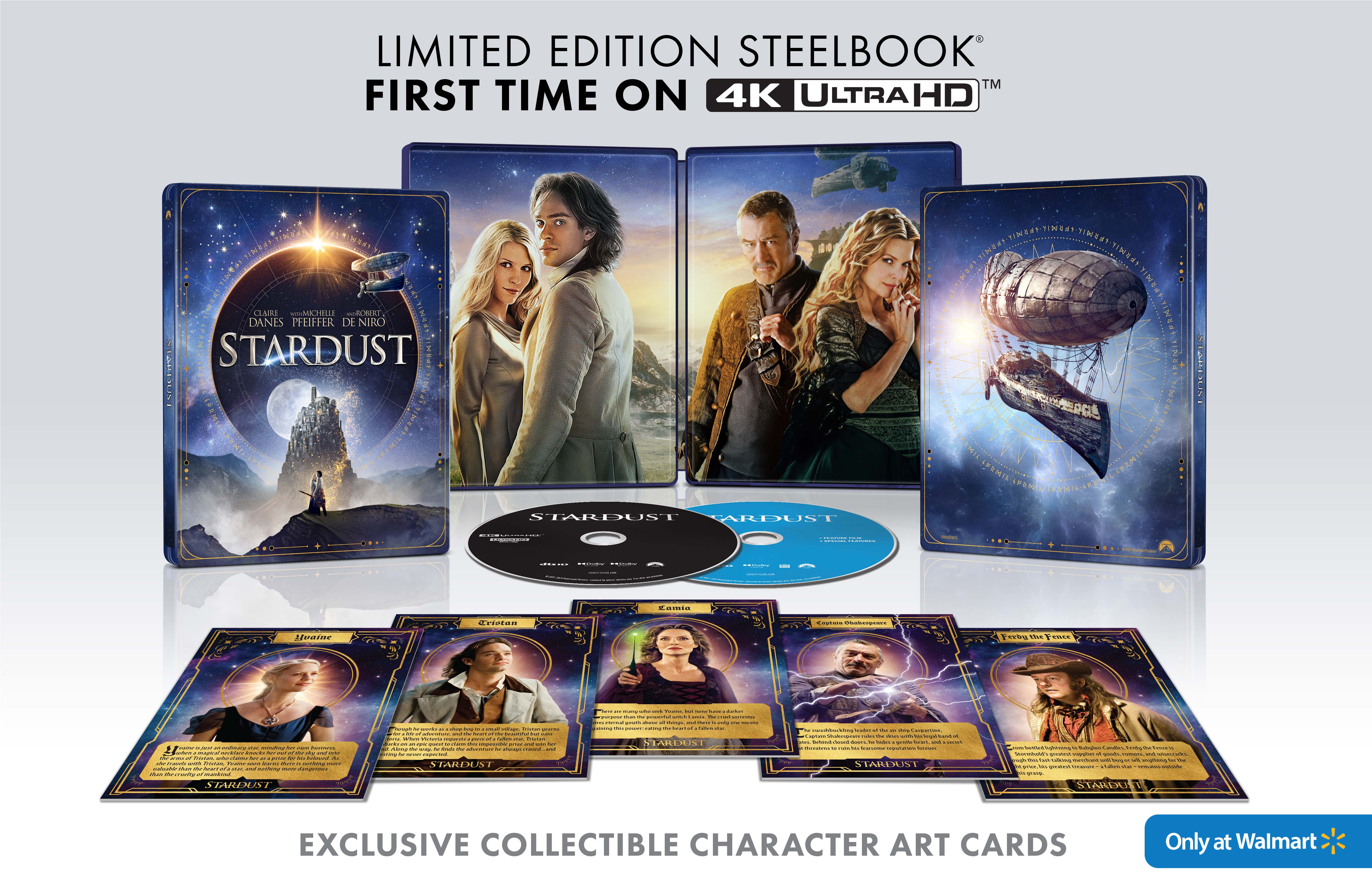 Stardust 4K SteelBook w/ Art Cards (Exclusive) – Blurays For Everyone