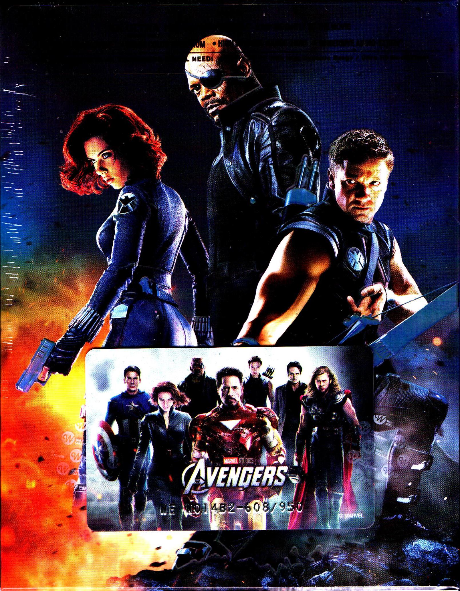 The Avengers 3D & 4K Lenticular B2 SteelBook (2012)(WCE#014)(Korea ...