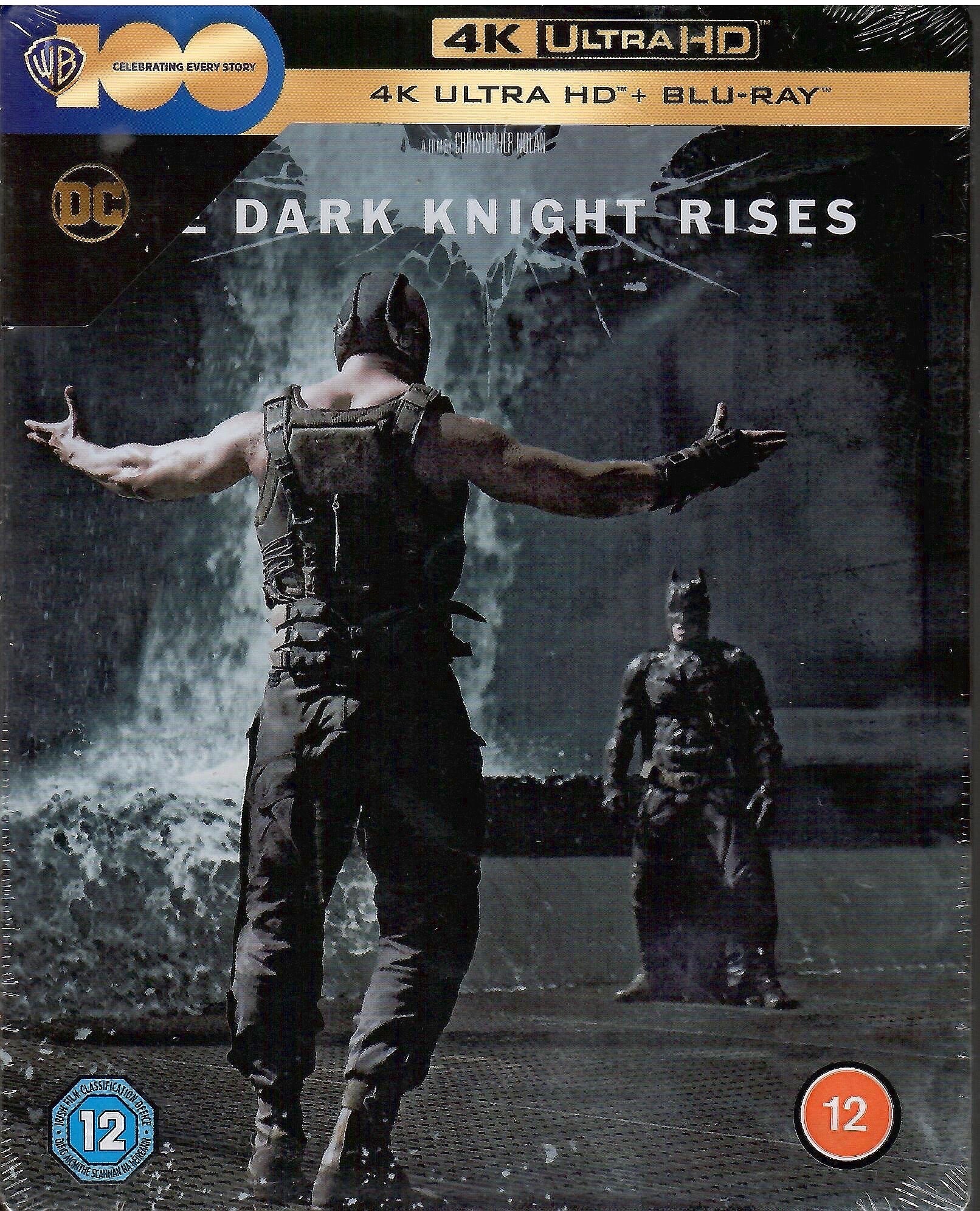 The Dark Knight Rises 4K SteelBook (UK) – Blurays For Everyone
