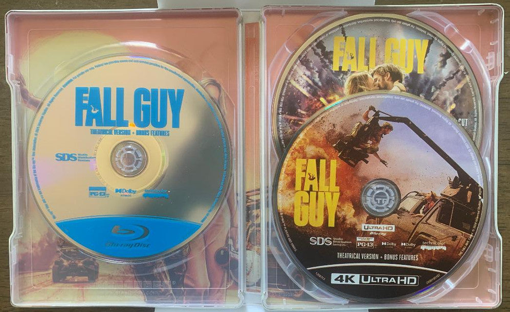 The Fall Guy 4K SteelBook: Extended Cut (Exclusive) – Blurays For Everyone