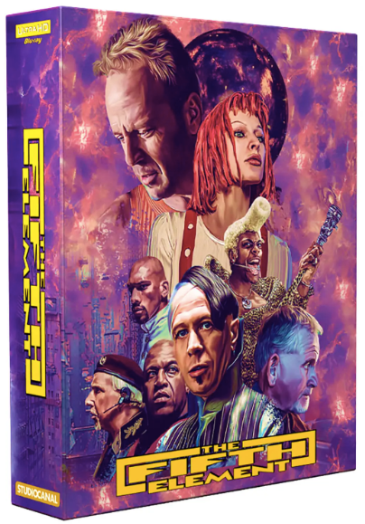 The Fifth Element 4K XL Full Slip SteelBook: Collector's Edition (UK ...