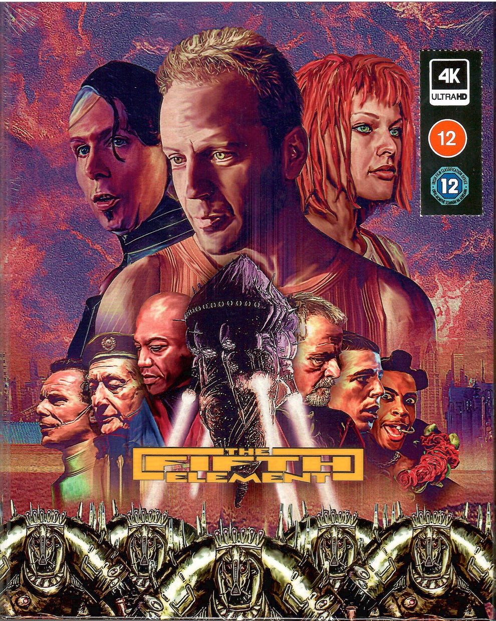 The Fifth Element 4K XL Full Slip SteelBook: Deluxe Edition Box (UK ...