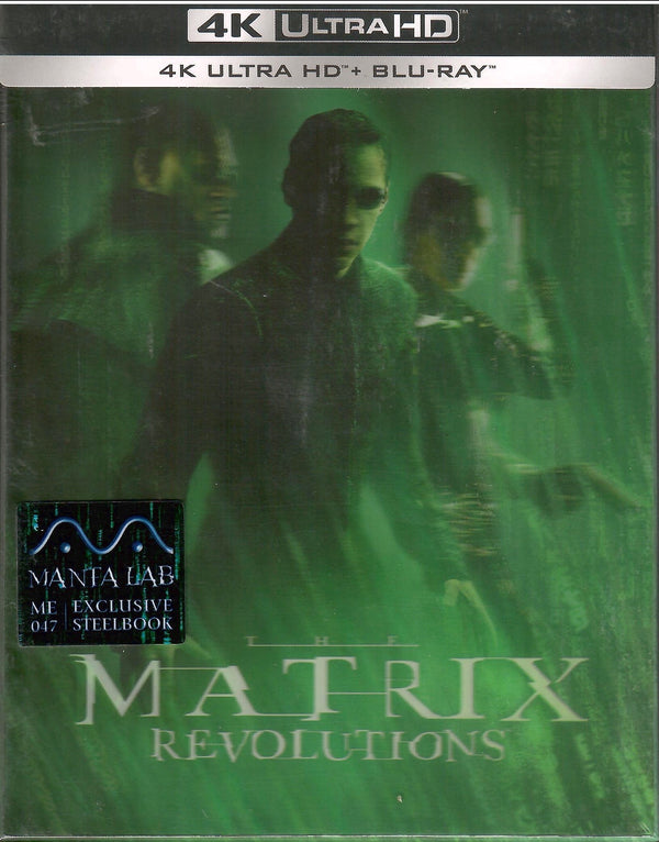 The Matrix Revolutions 4K Double Lenticular SteelBook (ME#47)(Hong Kon ...