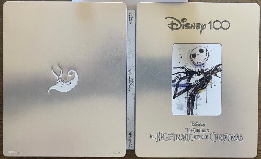 The Nightmare Before Christmas 4K SteelBook: Disney 100th Anniversary ...