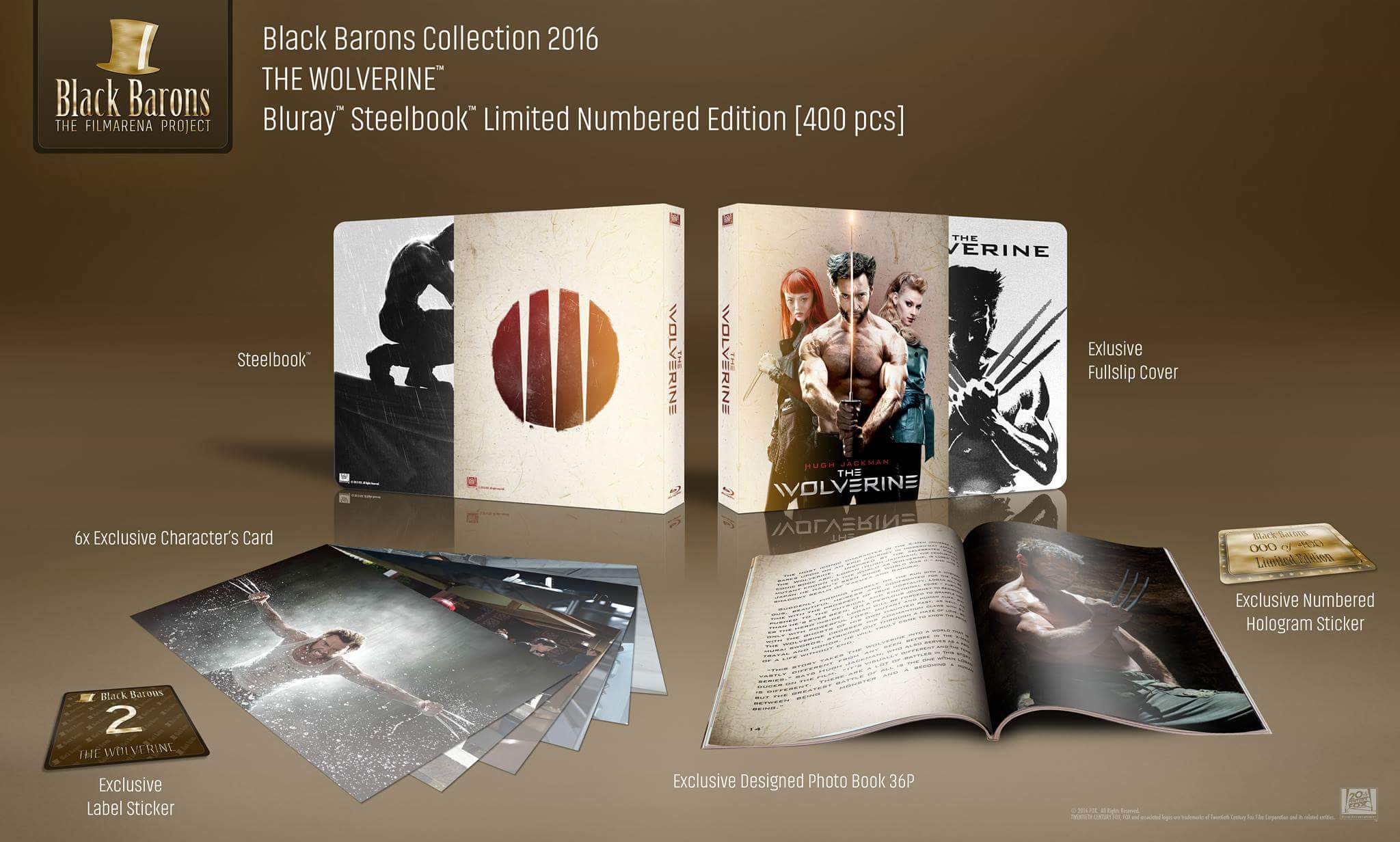 The Wolverine 3D SteelBook: Extended Cut (2013)(BB#02)(Czech) – Blurays ...