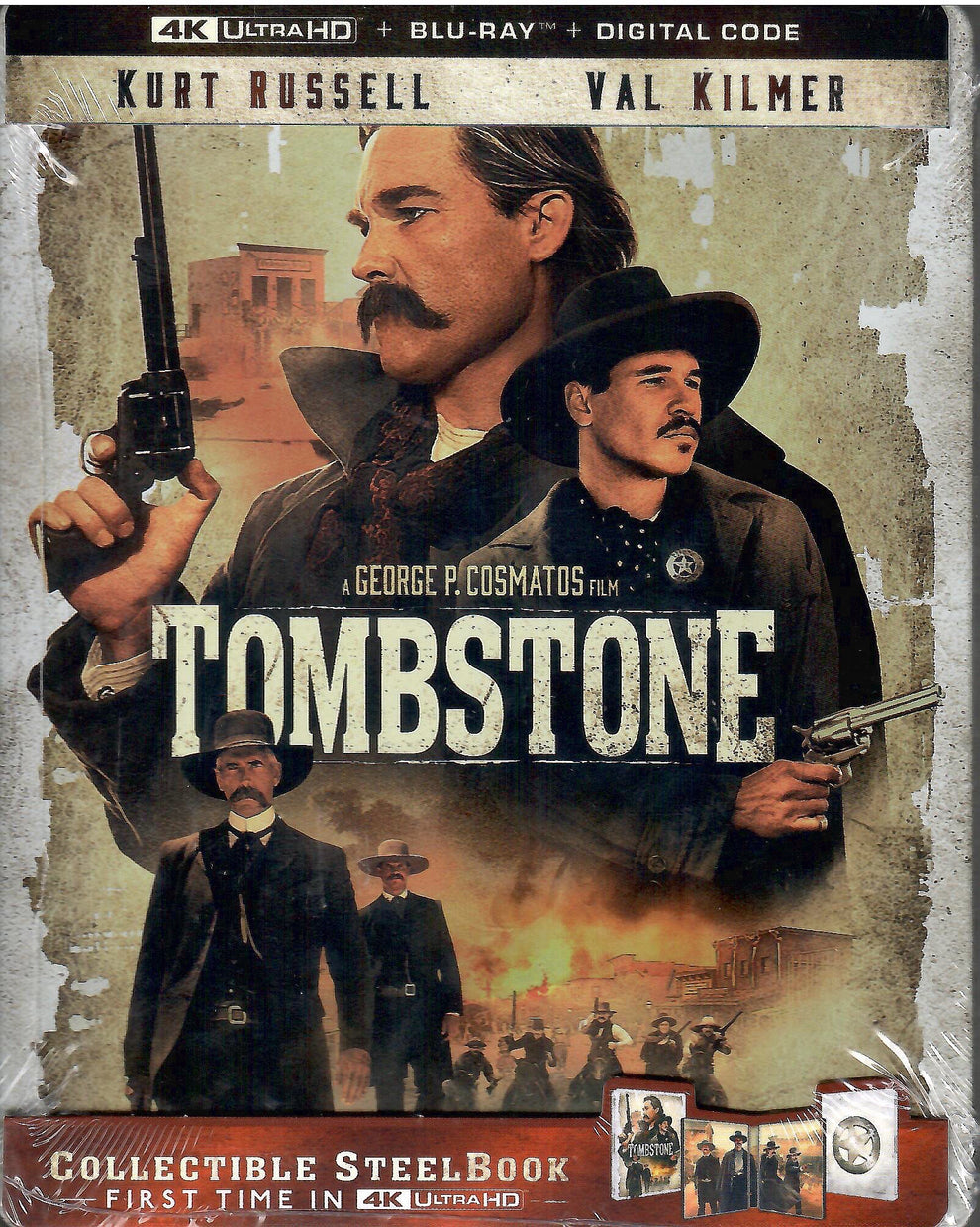 Tombstone 4K SteelBook (1993) – Blurays For Everyone