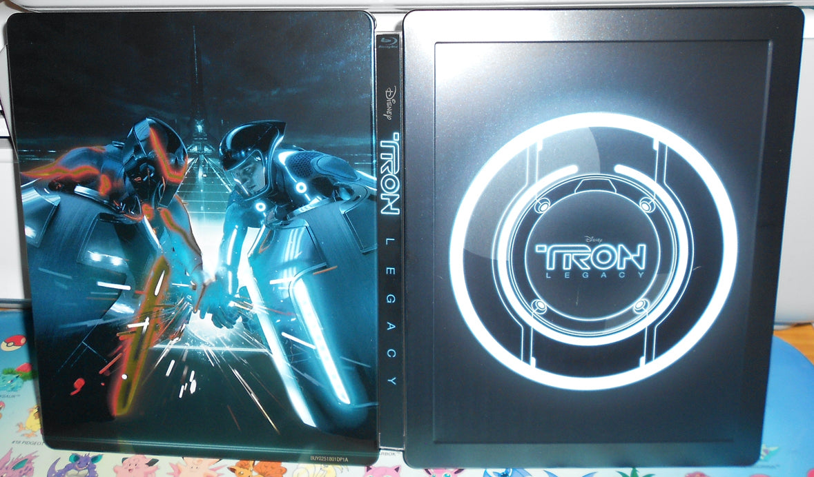 Tron: Legacy 3D SteelBook (UK) – Blurays For Everyone