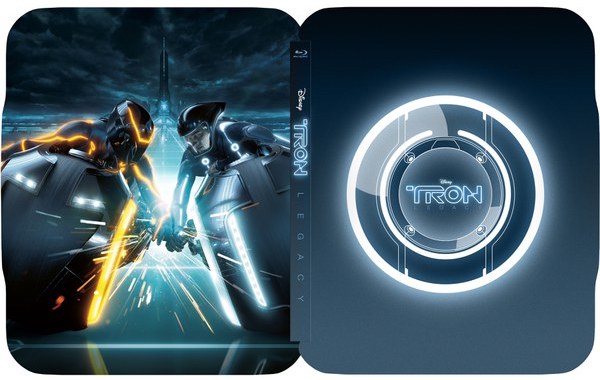 Tron: Legacy 3D SteelBook (UK) – Blurays For Everyone