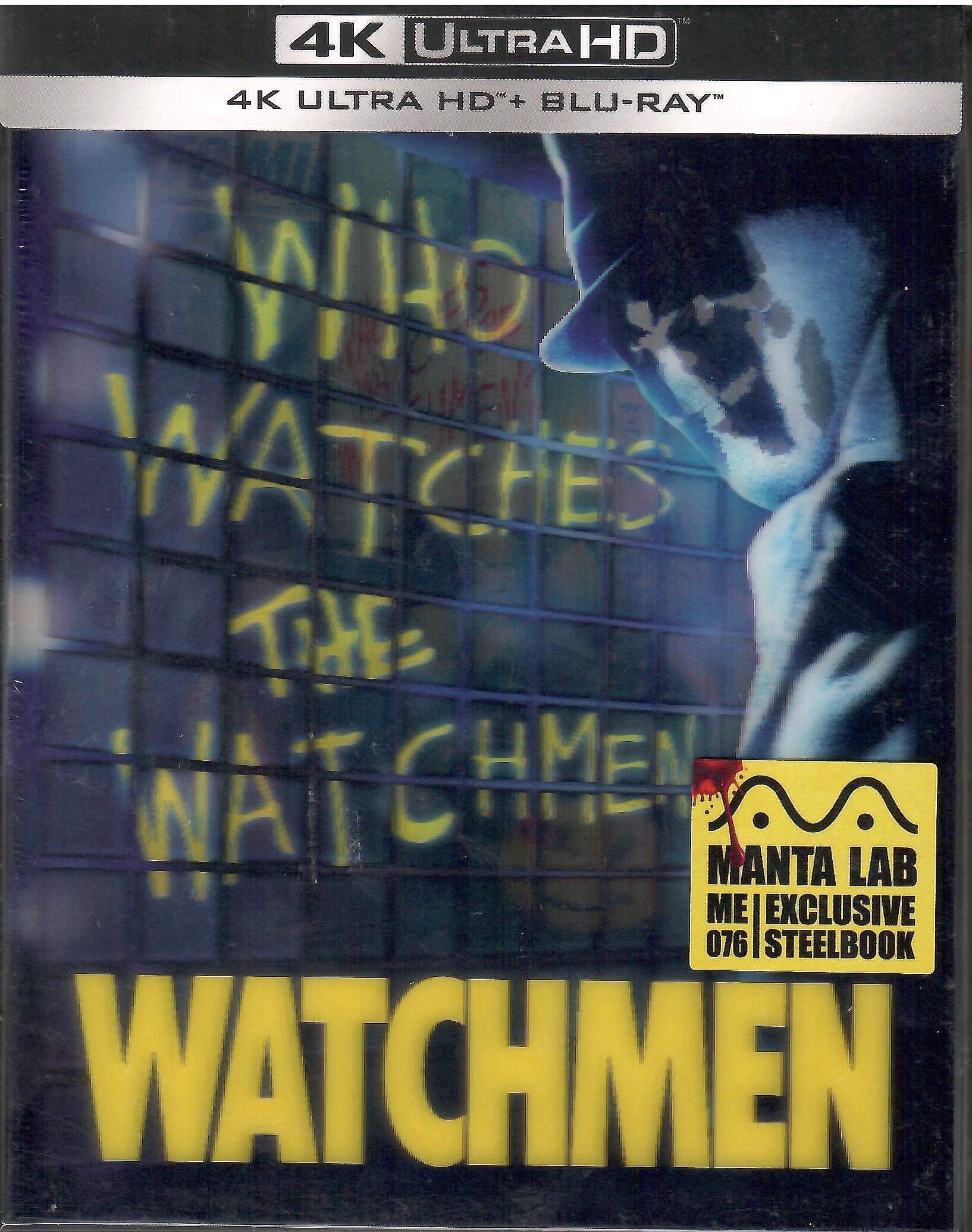 Watchmen 4K Double Lenticular A SteelBook: The Ultimate Cut (2009)(ME ...