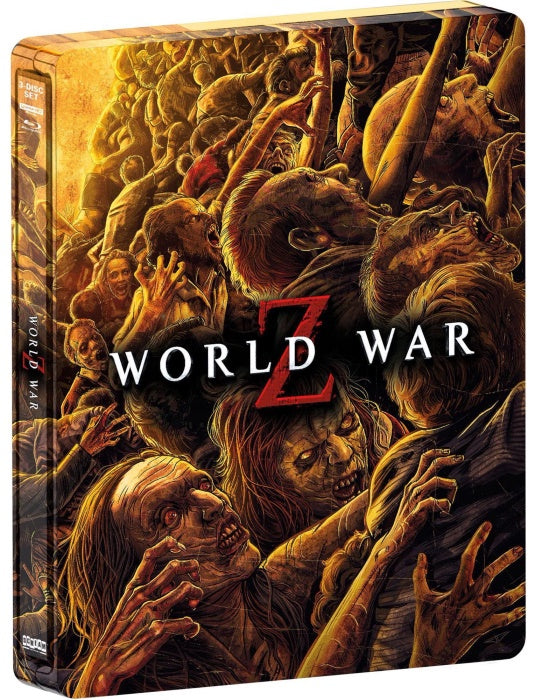 World War Z 4K SteelBook: Director's Cut (2013) – Blurays For Everyone